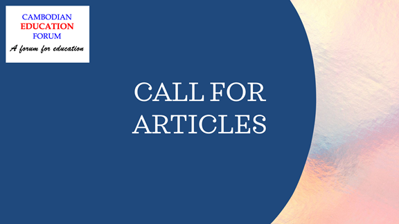 Call for Articles – Cambodian Education Forum